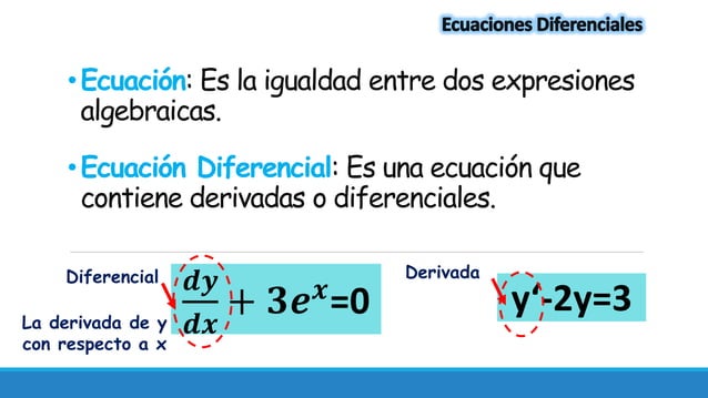 CONCEPTOS BÁSICOS EN ECUACIONES DIFERENCIALES | PDF