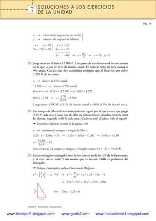 Ecuaciones e inecuaciones resueltos | PDF