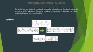 Ecuaciones primitivas-métodos específicos de integración- integrales ...