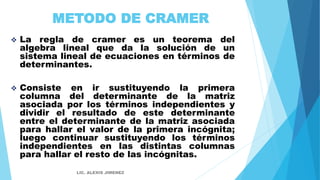 Ecuaciones simultáneas de primer grado con dos incógnitas | PPTX