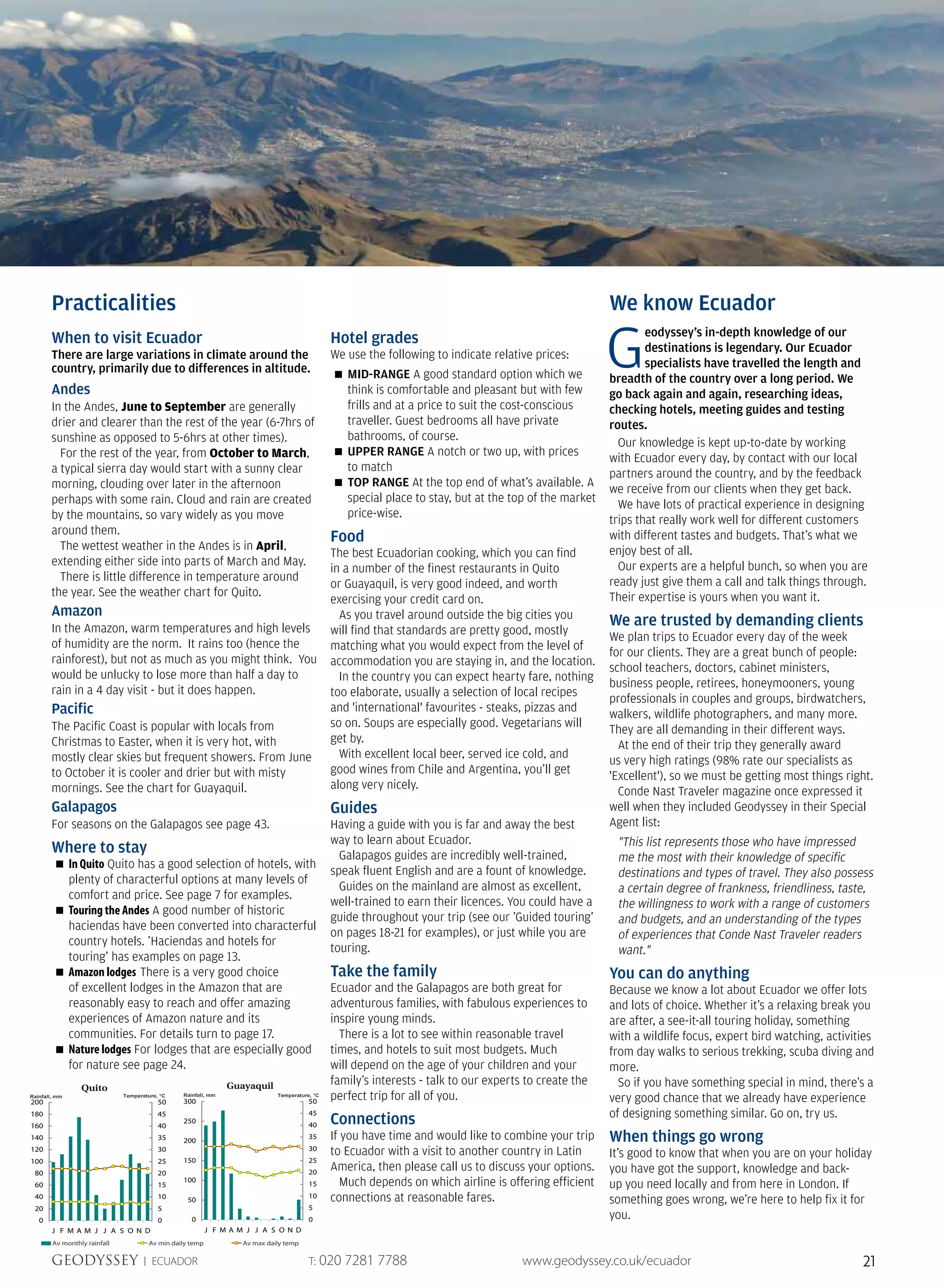 Ecuador and-galapagos-travel-guide---48pages | PDF | South America ...