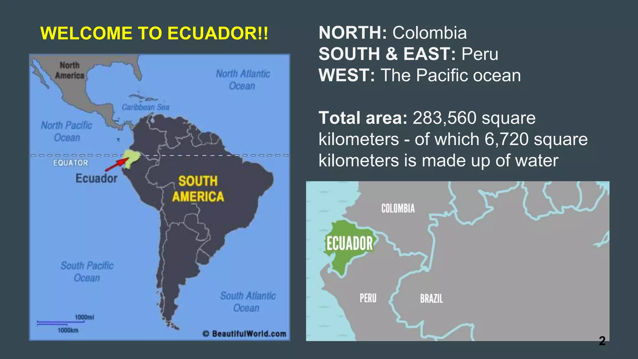 Ecuador oral presentation | PPTX