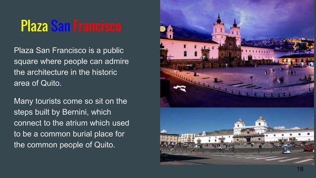 Ecuador oral presentation | PPTX | South America Travel | Travel Locations