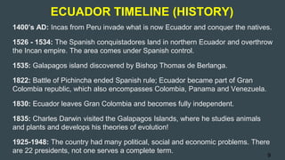 Ecuador oral presentation | PPTX