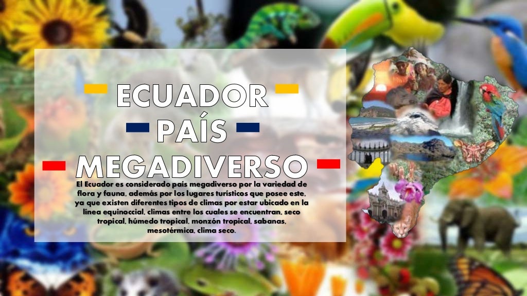 Ecuador país megadiverso