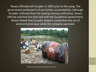 Chevron vs Ecuador | PPTX