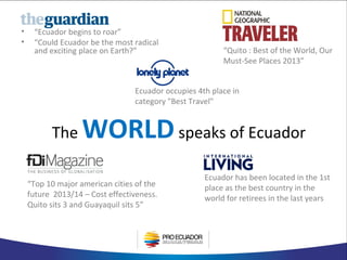Pro Ecuador presentation | PPT