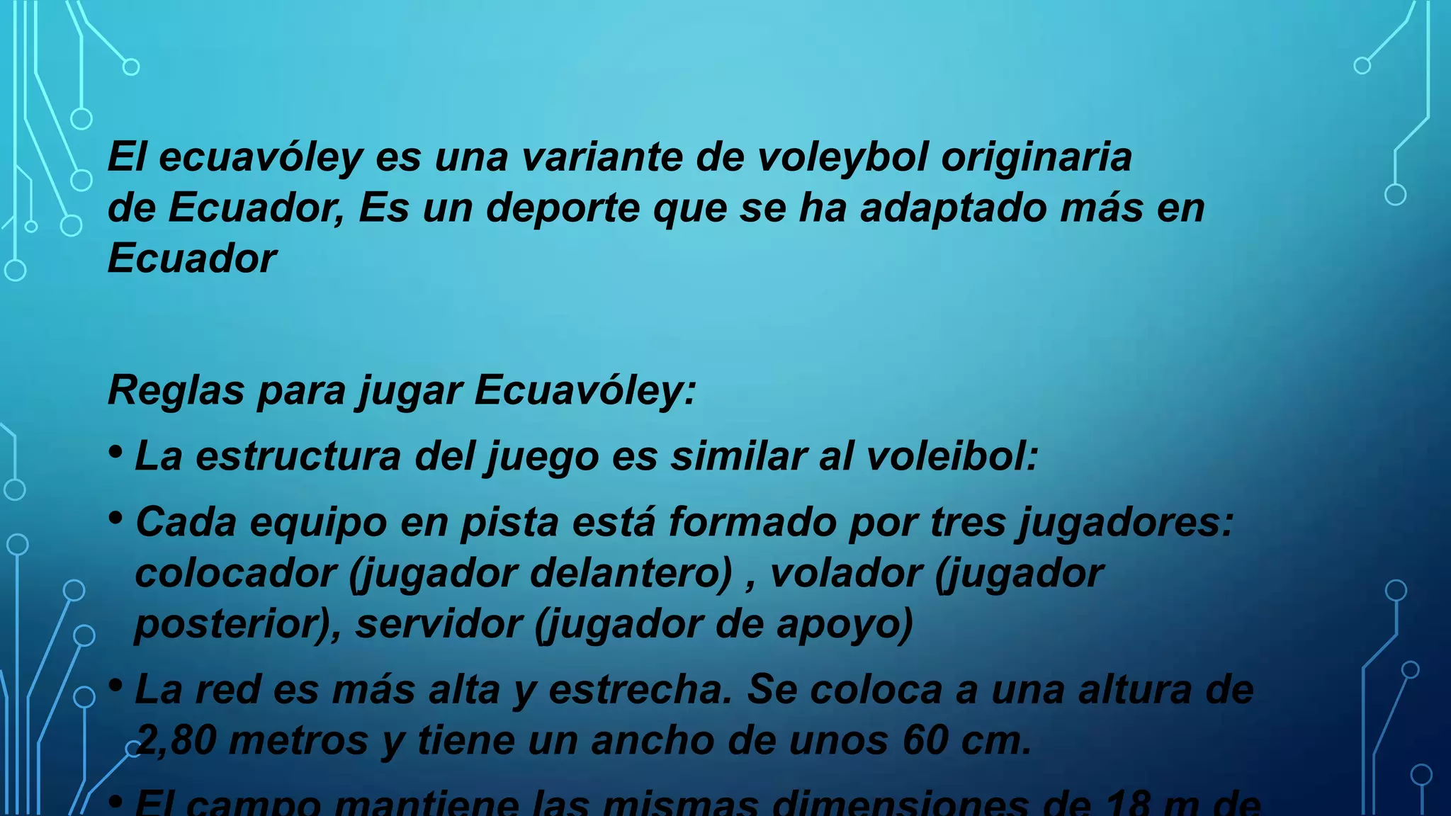 Ecuavoley | PPT