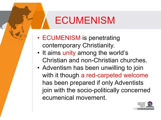 Ecumenism and Its Impact on Adventist Mission | PPTX | Christianity ...