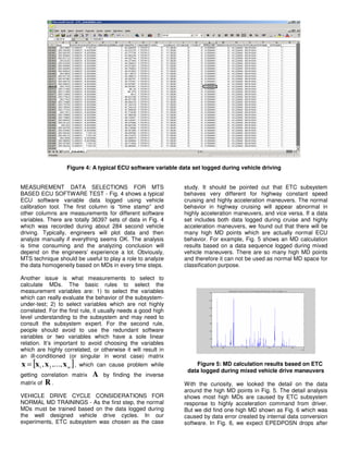 ECU software abnormal behavior detection based on Mahalanobis taguchi technique | PDF