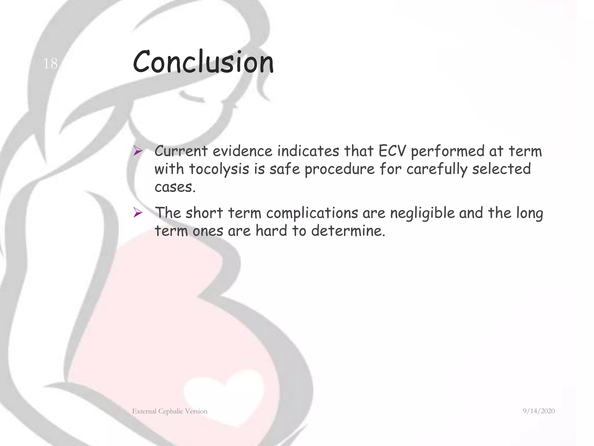 Ecv- External Cephalic Version- Define, Risk, procedure, step, benefits ...