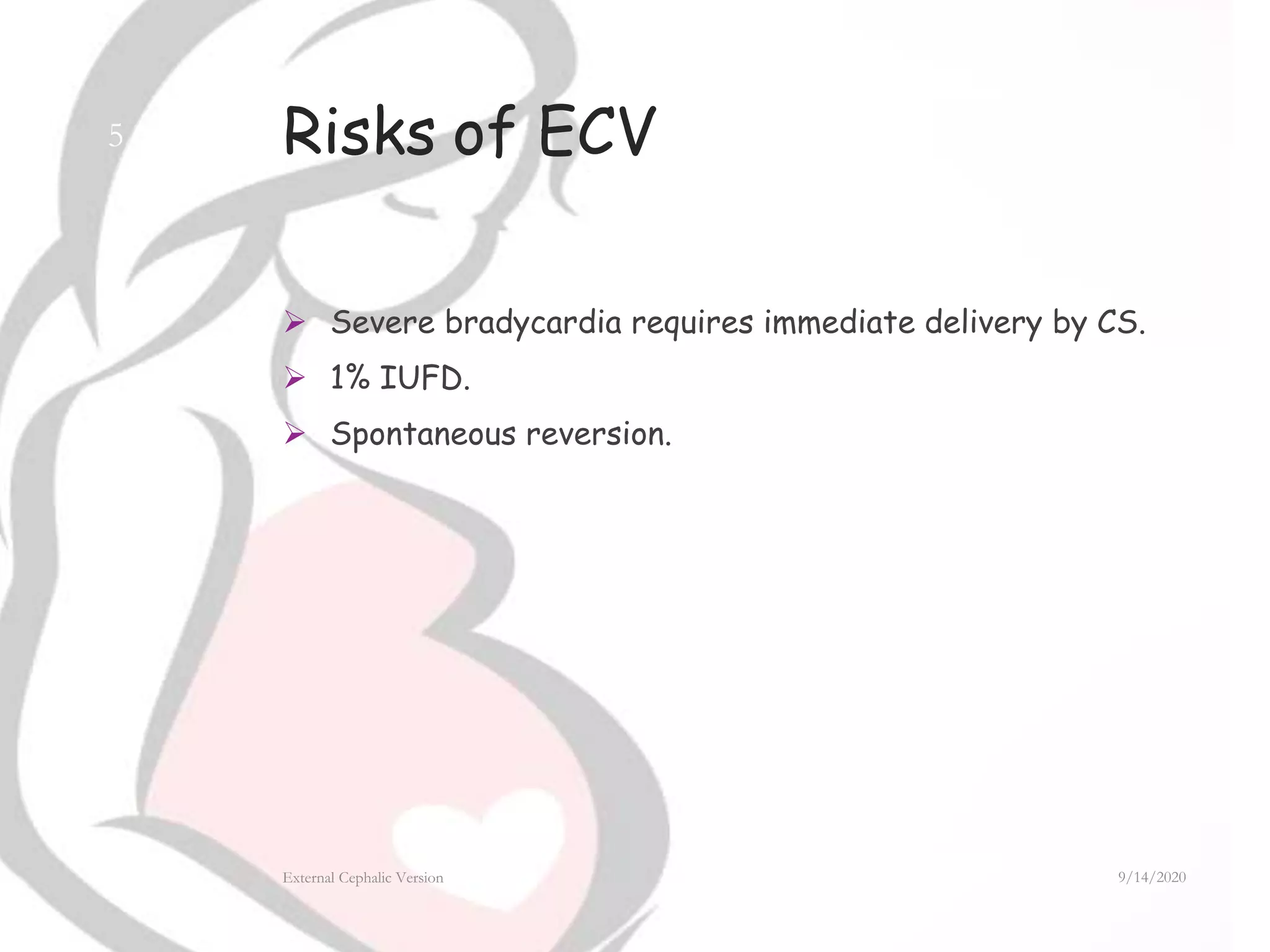 Ecv- External Cephalic Version- Define, Risk, procedure, step, benefits ...