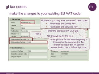 Ec Vat Changes 2010 final | PPT | Business | Business and Finance