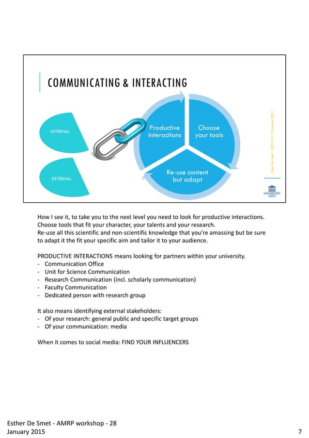 Communicating your research | PDF
