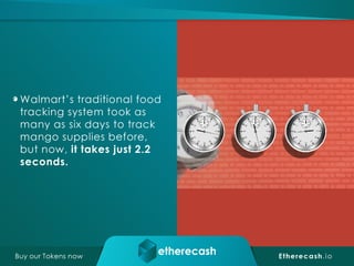 Walmart Developing Blockchain Technology for Food Safety | PPT