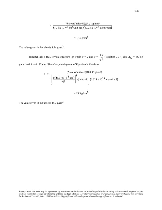 solution for Materials Science and Engineering 7th edition by William D ...
