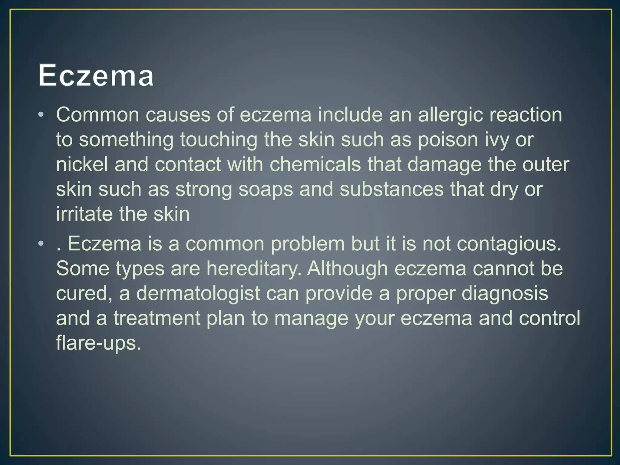 Eczema | PPTX