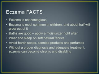 Eczema | PPTX | Skin and Dermatology | Diseases and Conditions