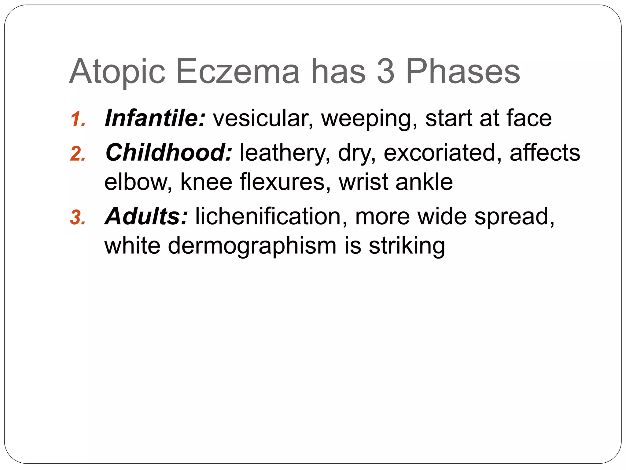Eczema - A Case Presentation (by Dr. Julius King Kwedhi) | PPTX