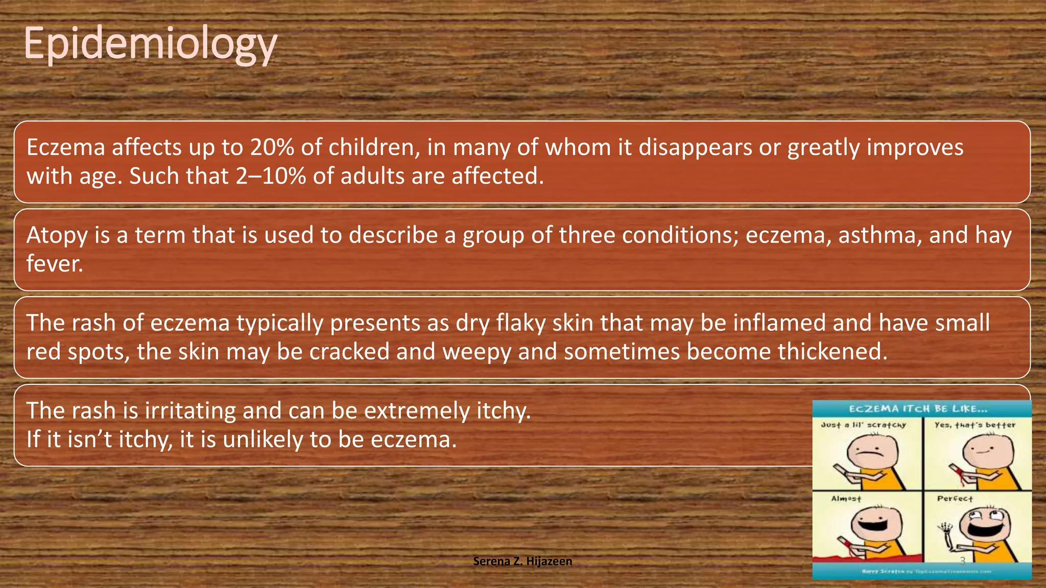 Eczema (Atopic Dermatitis) Definition, clinical presentation, and ...