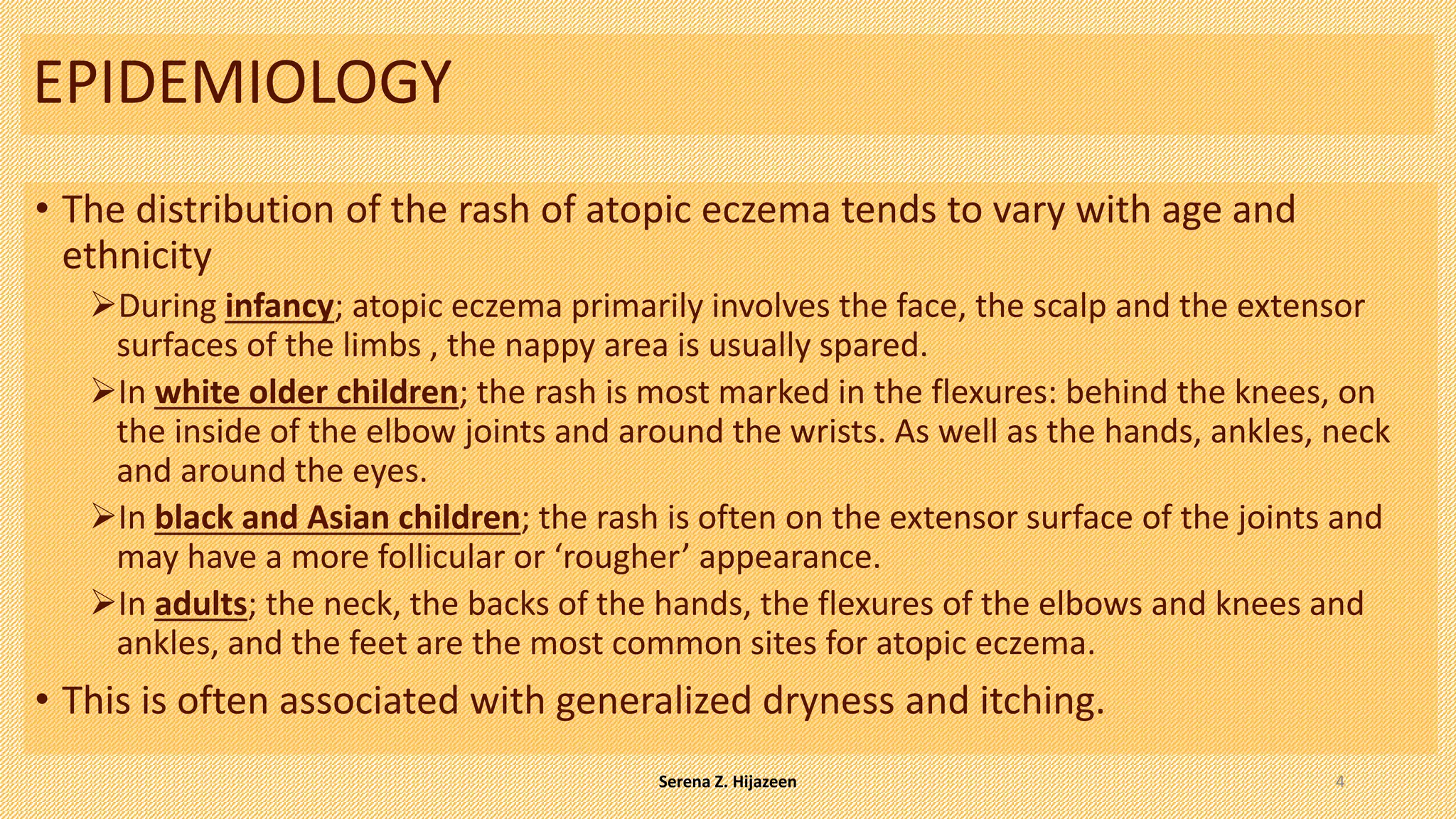 Eczema (Atopic Dermatitis) Definition, clinical presentation, and ...