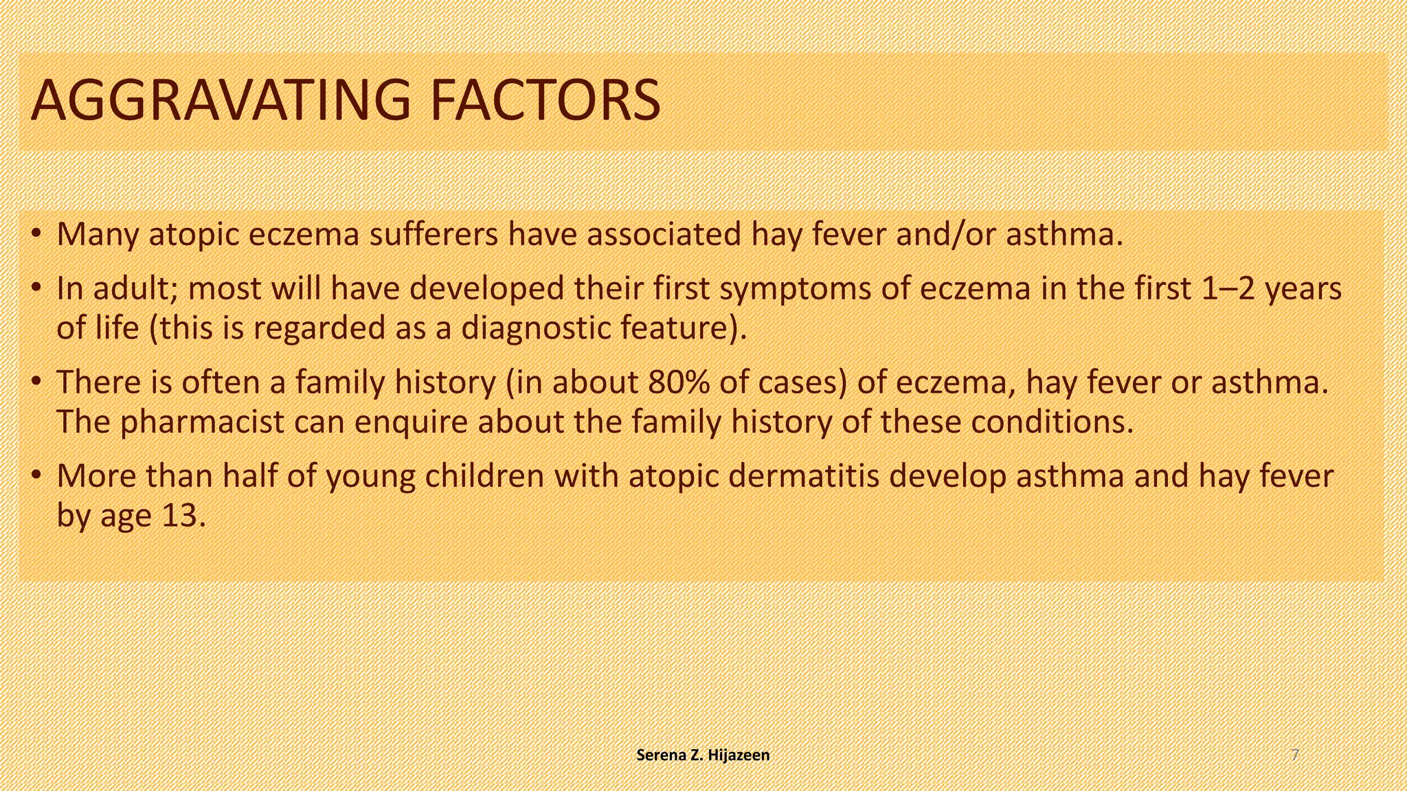 Eczema (Atopic Dermatitis) Definition, clinical presentation, and ...