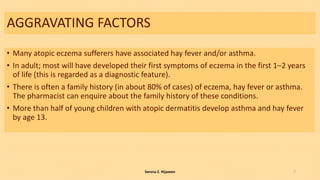 Eczema (Atopic Dermatitis) Definition, clinical presentation, and ...