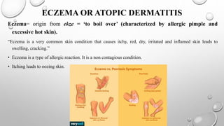 Eczema (Dermatological disorders) pptx.pptx