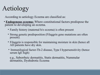 ECZEMA 3rd year notes with images .pptx