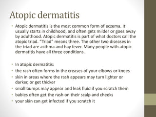 Eczema and scabies | PPTX | Skin Care | Beauty