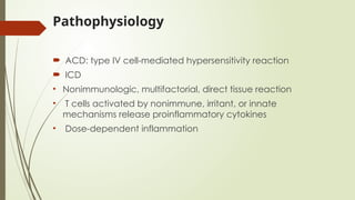ECZEMA ( dermatitis) part 1 dermatology slide in detail | PPTX