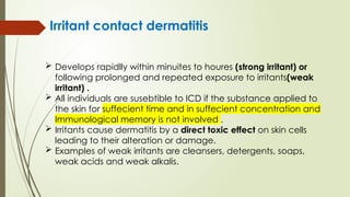 ECZEMA ( dermatitis) part 1 dermatology slide in detail | PPTX