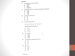 ECZ Grade 7 Maths 2016 Past Paper. | PPTX