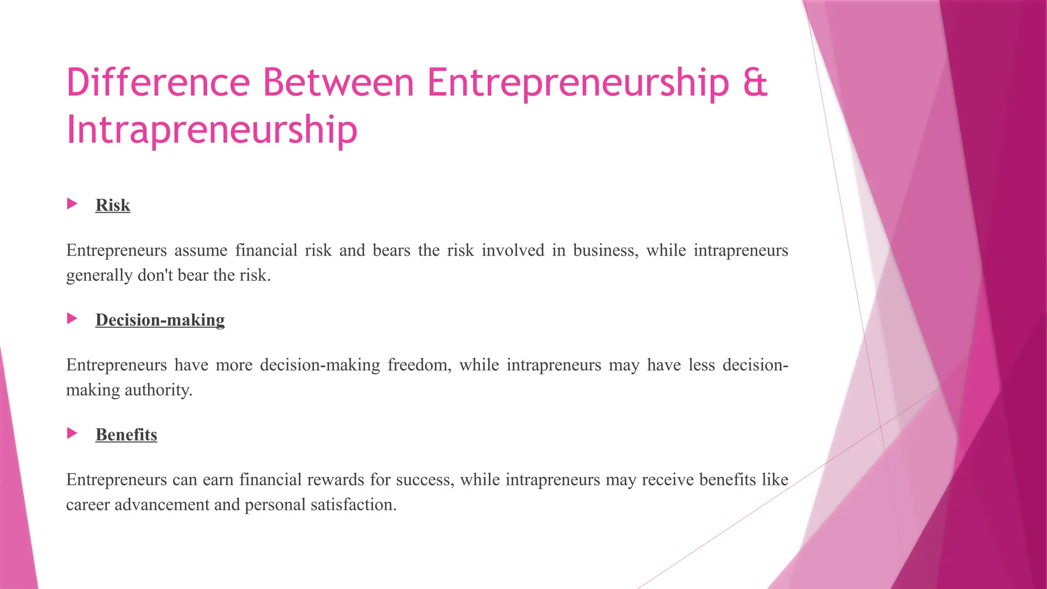 Entrepreneurship Development: basic Concept | PPT