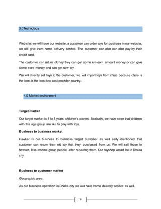 the toy shop business plan | DOCX