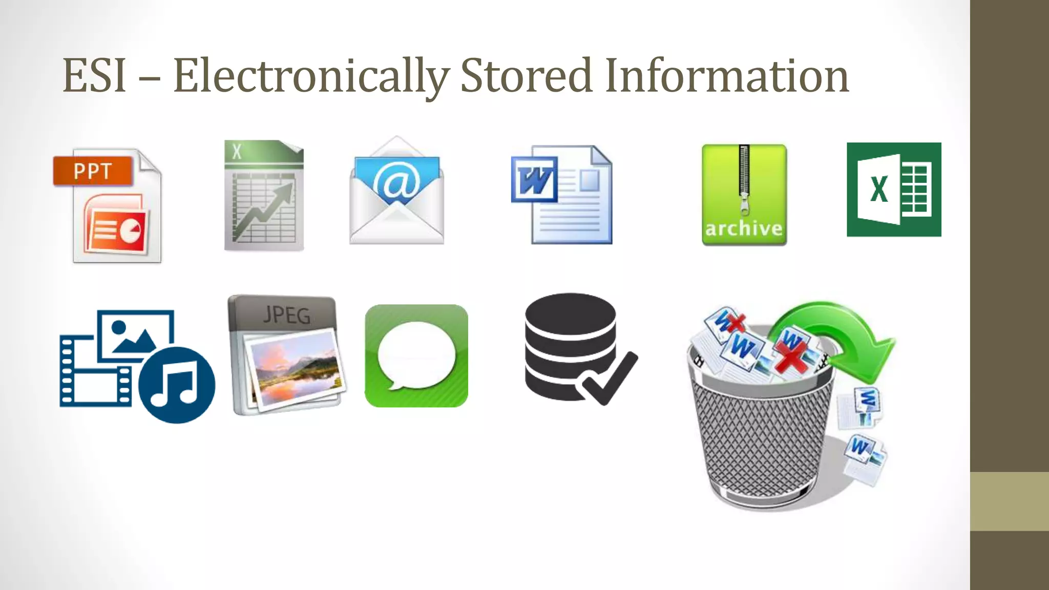 Introduction to e-Discovery | PPTX