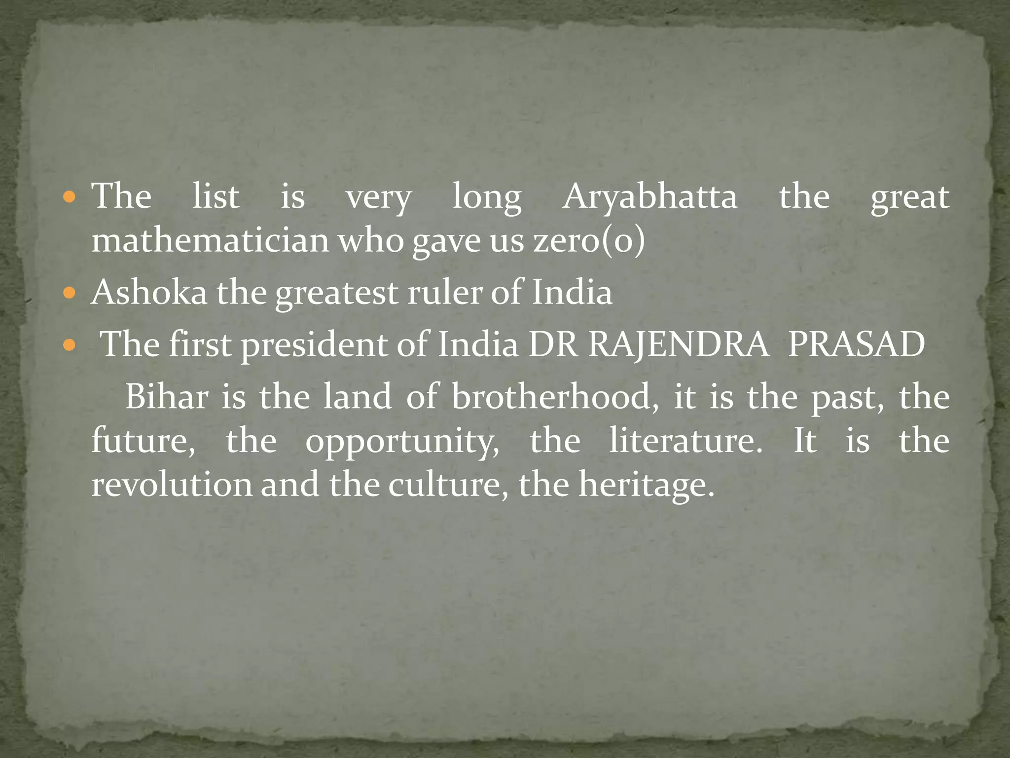 some fact about bihar | PPTX
