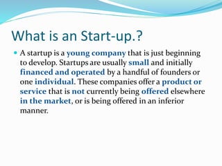 start-ups | PPTX