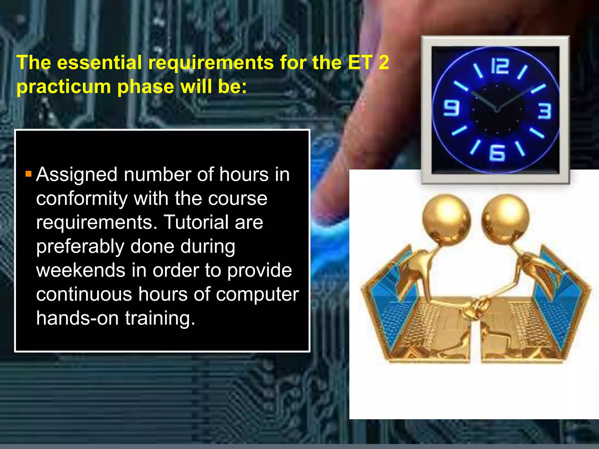 Educational Technology 2 : Lesson 10 PRACTICUM | PPTX