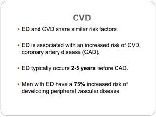 ERECTILE DYSFUNCTION | PPT