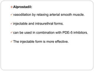 ERECTILE DYSFUNCTION | PPT