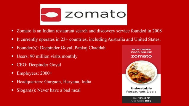 deepinder goyal zomato | PPTX