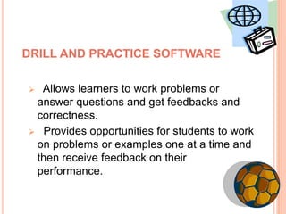 Ed.tech.ii chapter 6 (instructional software for classroom use) | PPTX