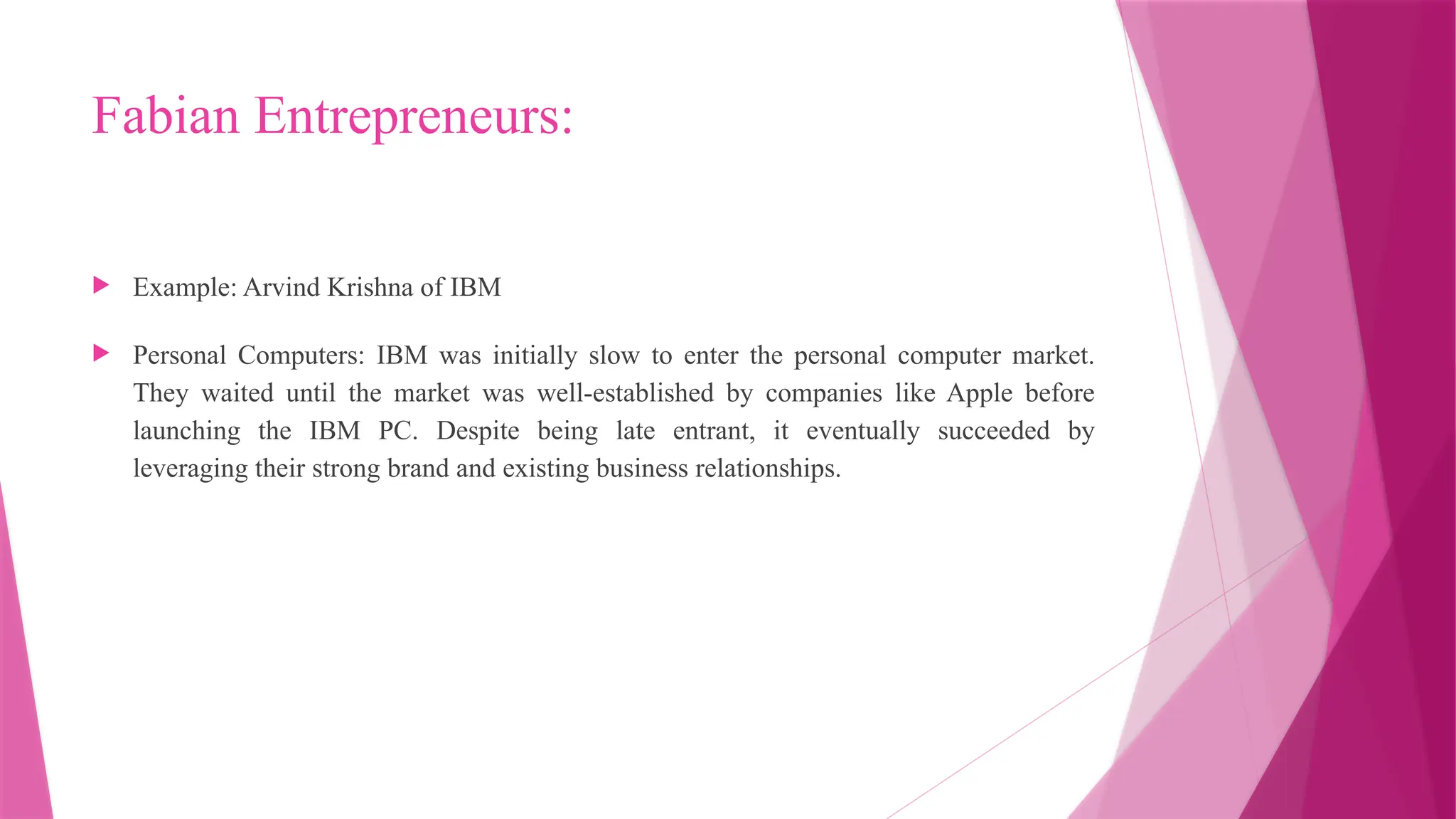 ED- Types of Entrepreneur: Innovative, Imitative, Fabian & Drone | PPTX