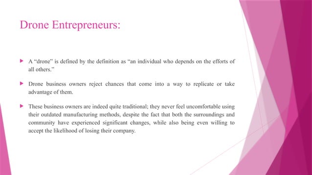 ED- Types of Entrepreneur: Innovative, Imitative, Fabian & Drone | PPTX