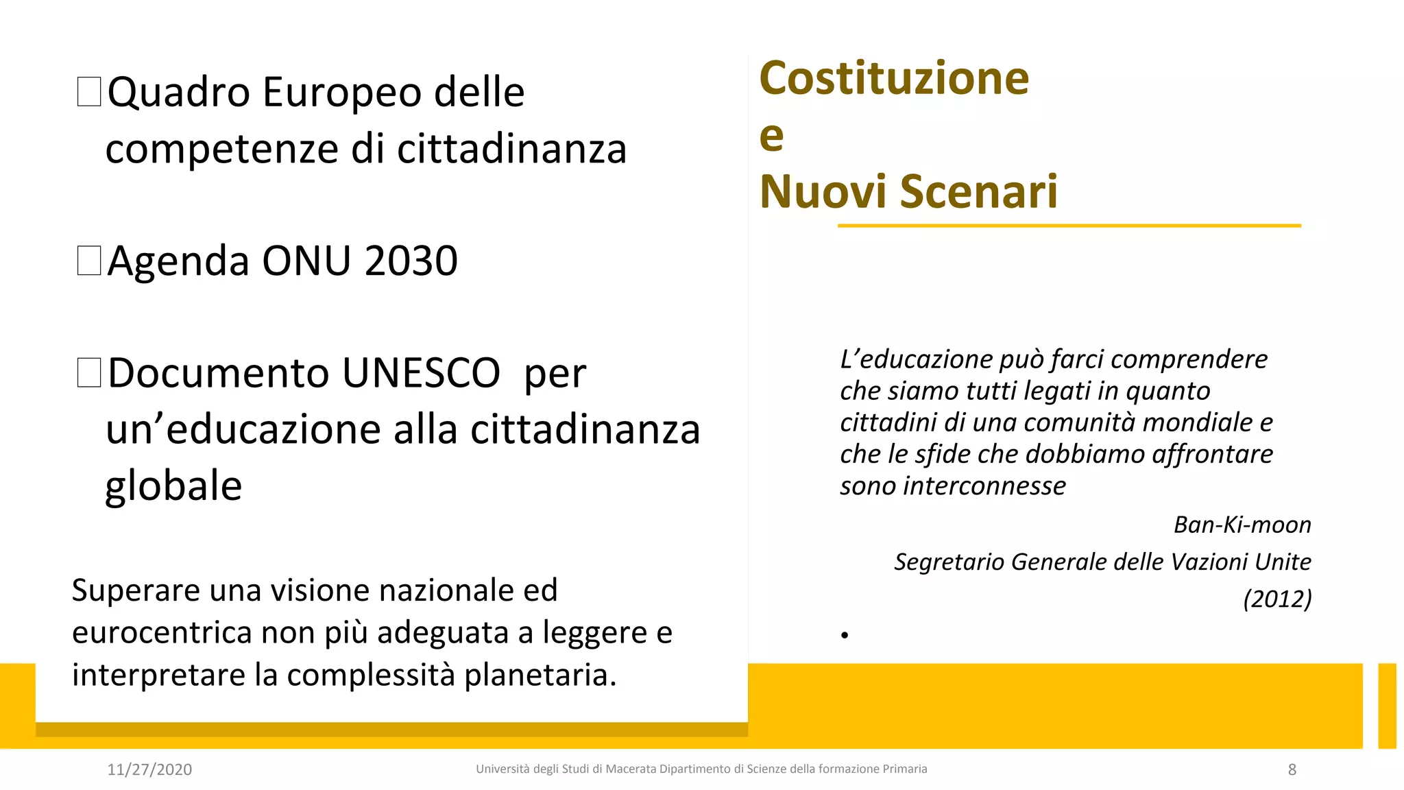 Ed.civica e costituzione | PPTX