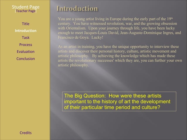 WebQuest Project | PPT