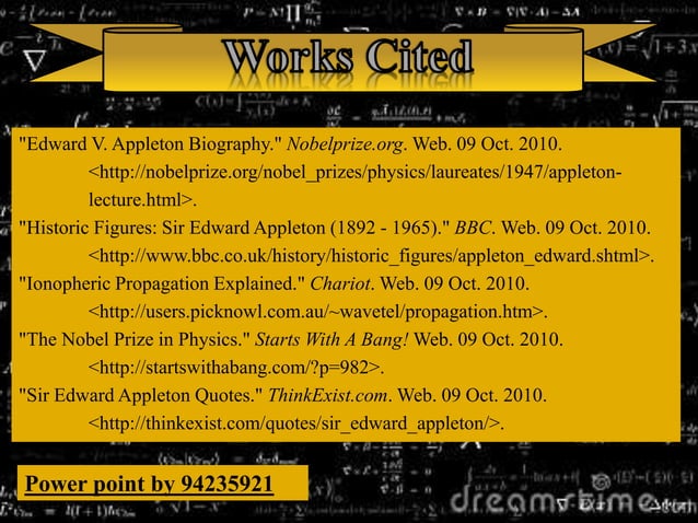 Sir Edward Appleton | PPT