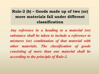 Classification of excisable goods | PPTX