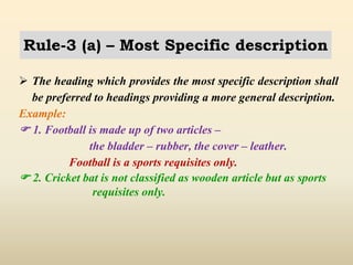 Classification of excisable goods | PPTX